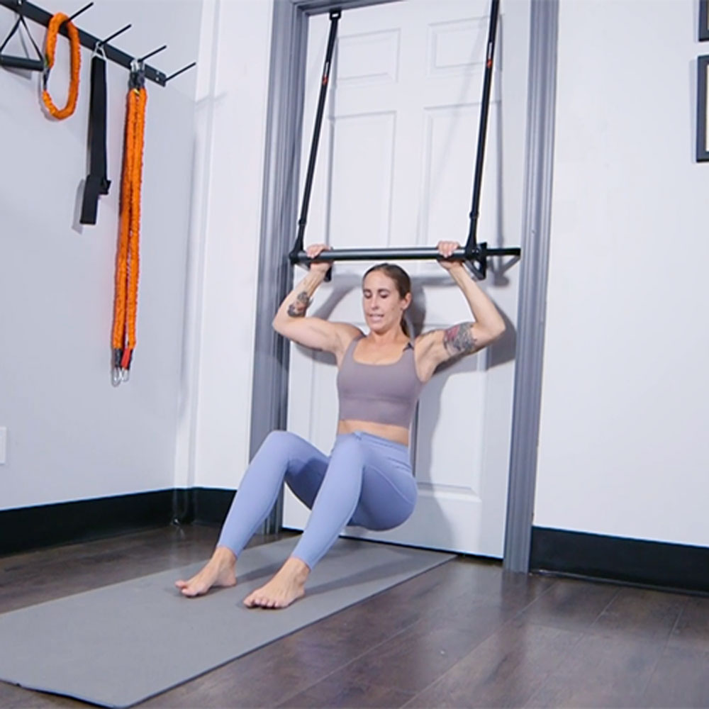 Stroops | Seated Barre Pullups